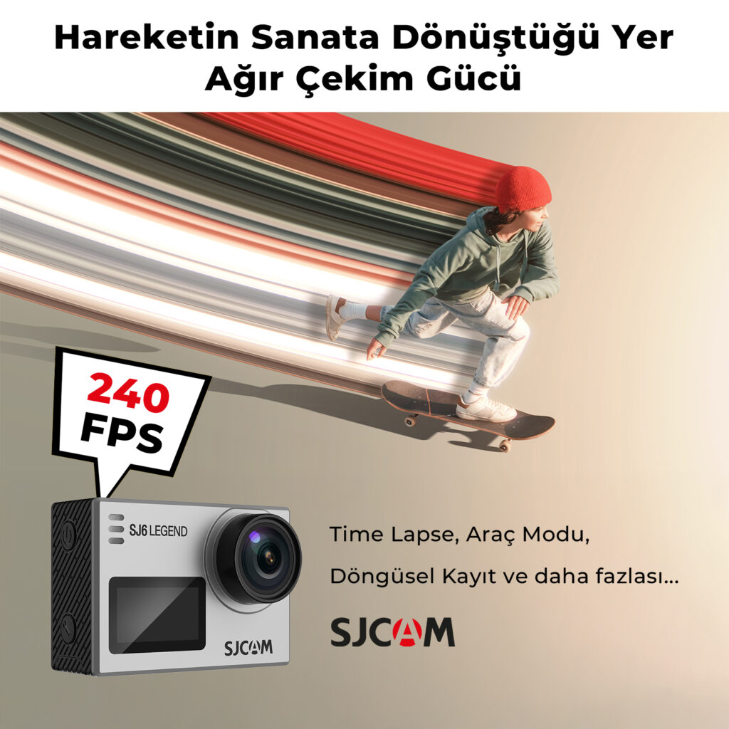 SJCAM SJ6 Legend 4K Aksiyon Kamerası - SJCAM Türkiye - Aksiyon ...