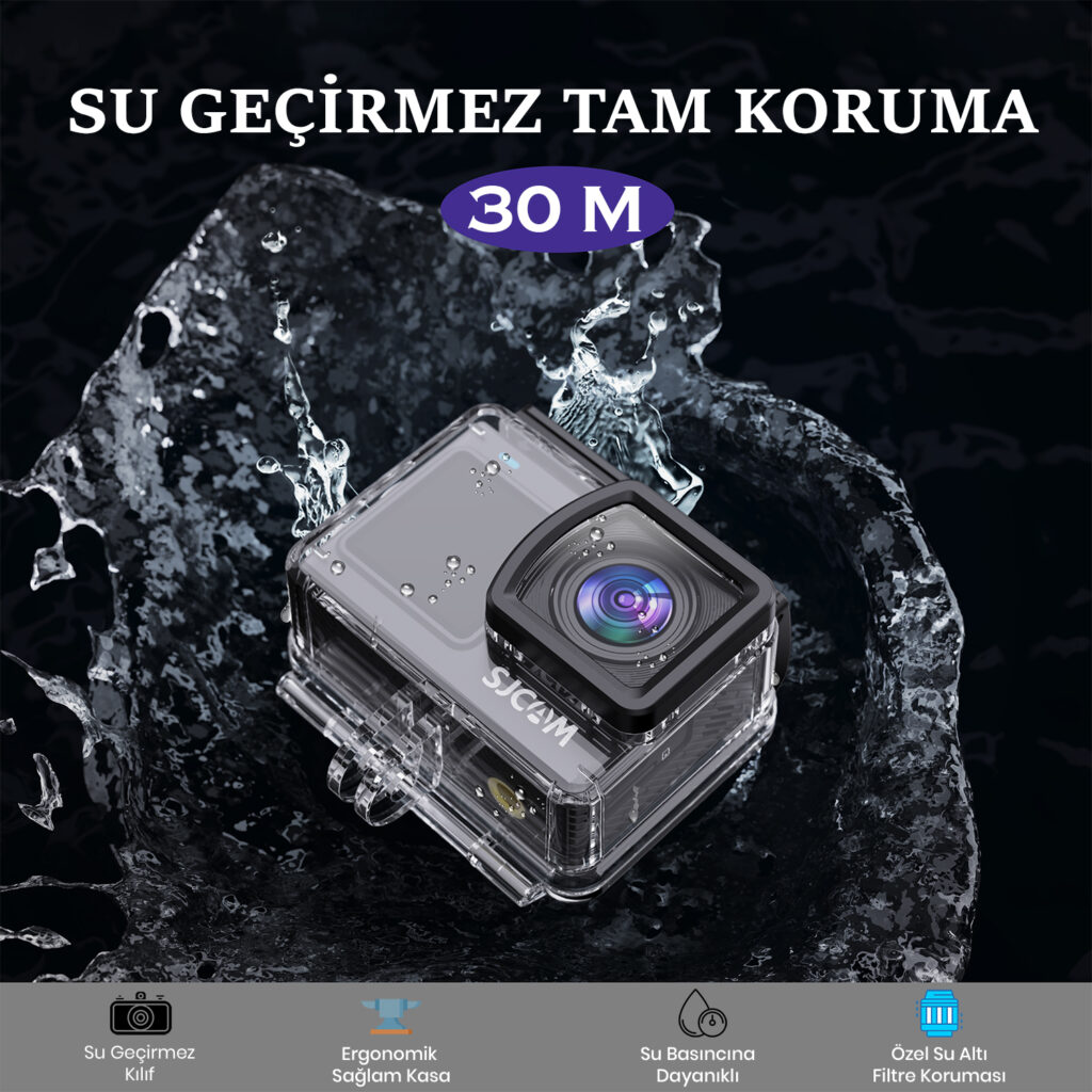 SJCAM SJ6 Pro Dual Screen 4K 24MP Aksiyon Kamerası - SJCAM Türkiye ...